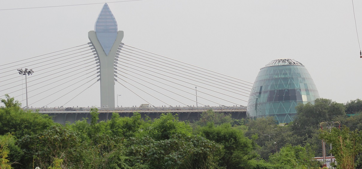 DURGAM CHERUVU CABLE BRIDGE, INDIA - zerobeyond