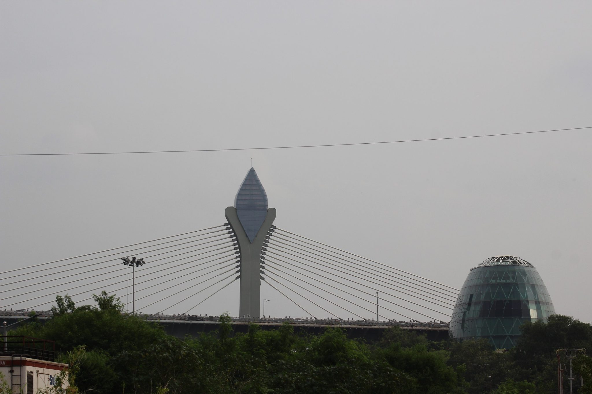DURGAM CHERUVU CABLE BRIDGE, INDIA - zerobeyond